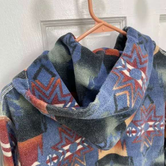Polo Ralph Lauren | Shirts | Polo Ralph Lauren Aztec Southwestern Fleece Hoodie | Poshmark